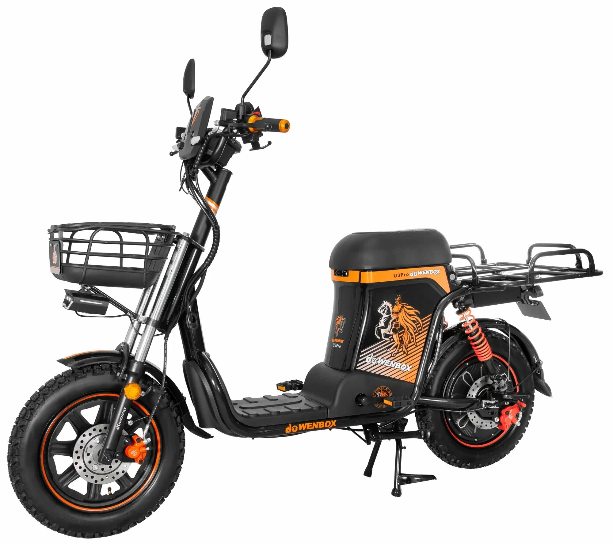 Скутер для взрослых WENBOX U3, без АКБ! 60V, 1200W, колеса 16 дюймов