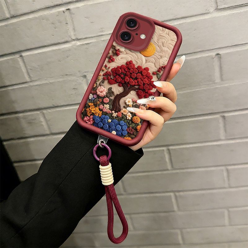 Чехол для iphone 16 plus с защитой камеры, с принтом, противоударный