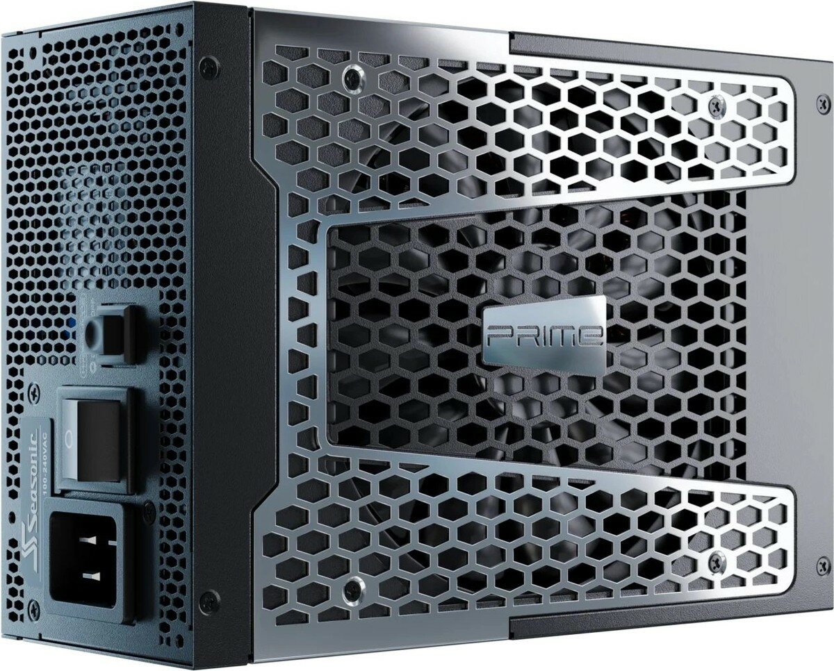 Блок питания Seasonic Prime PX-1600, 1600Вт, 80 PLUS PLATINUM, 135мм, черный, retail (prime px-1600-atx 3.1)