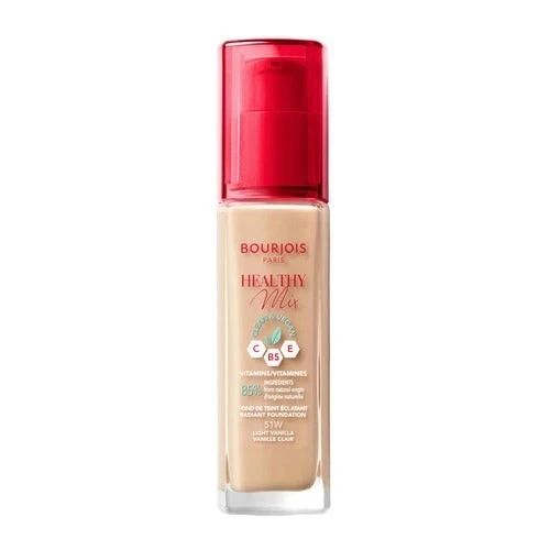 Тональная основа Bourjois Healthy Mix Foundation Vegan, 51W Light Vanilla