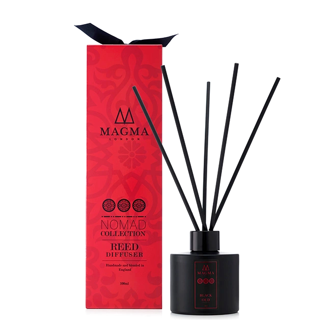 Magma London Black Oud диффузор для дома 100 мл - Магма Лондон Номад Коллекшн Черный Уд аромат