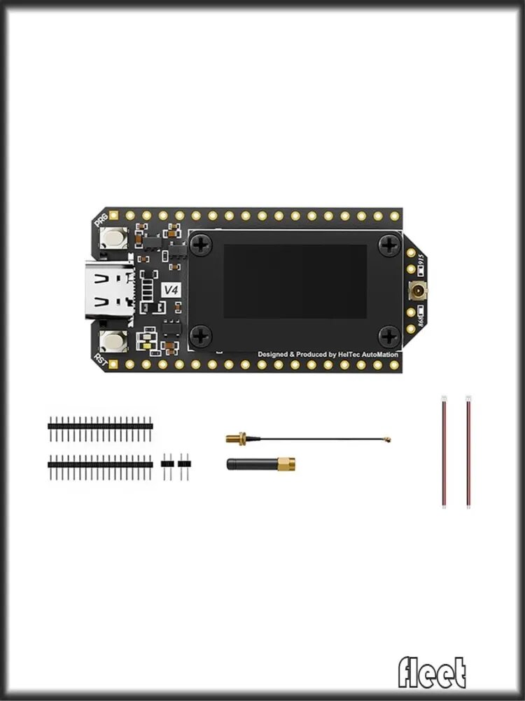 Плата Разработки Meshtastic LoRa 32 V4 GPS SX1262 0,96 Дюйма OLED, Совместимая С LoRaWAN, Мощность Передачи 28 ДБм