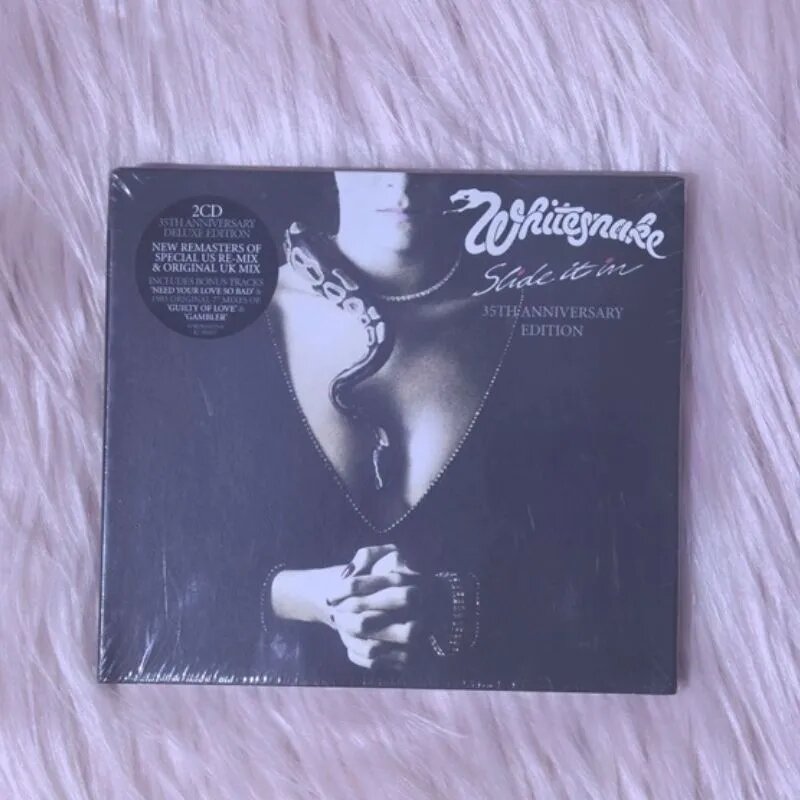 Whitesnake Slide It In 2CD 35th Anniversary Edition Новый Запечатанный