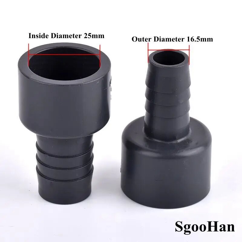 Соединитель труб ID 25mm OD 16.5mm