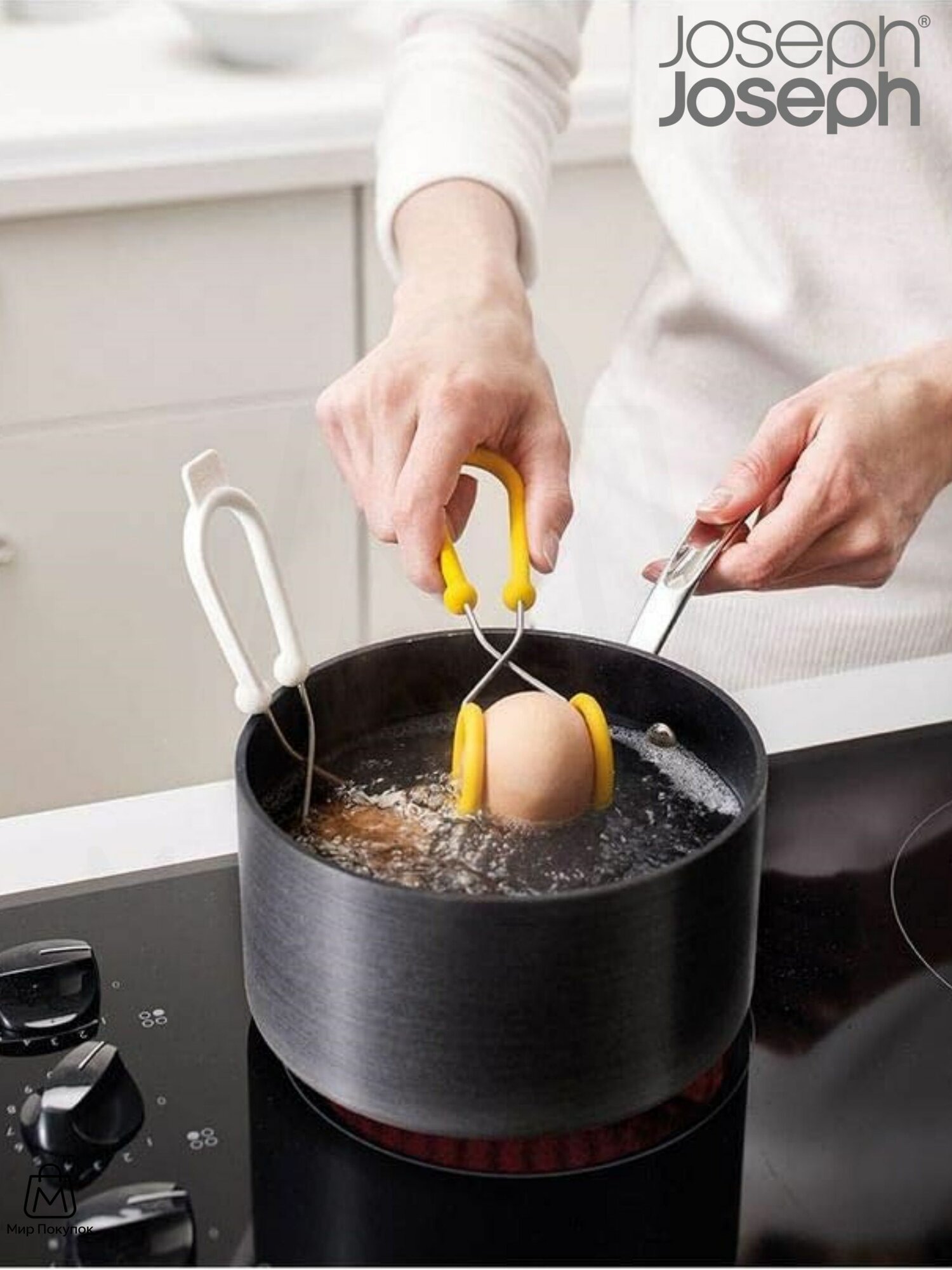 Щипцы для варки яиц O-Tongs. Набор из 2 шт, силикон