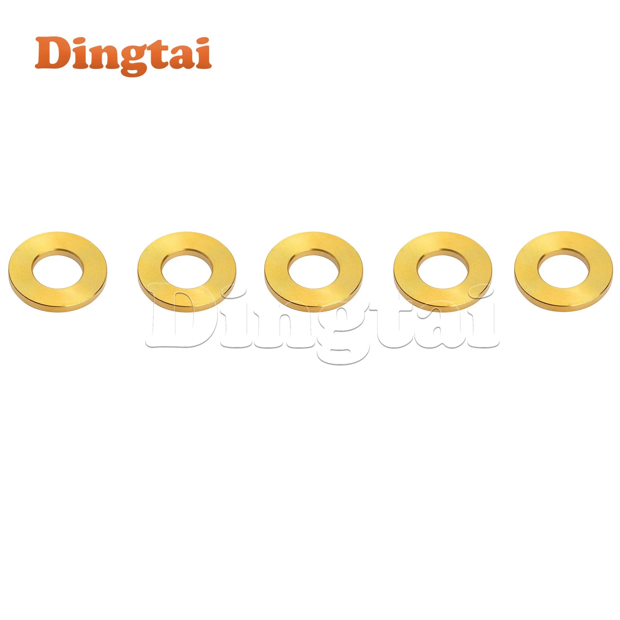 Dingtai титановые шайбы M3-M14 10 шт. M6, Gold 5PCS