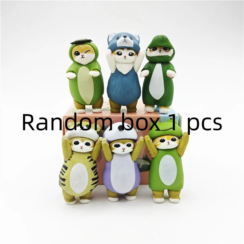 Фигурка Mofusand: Большой Белый Акула-кот Random 1 pc1