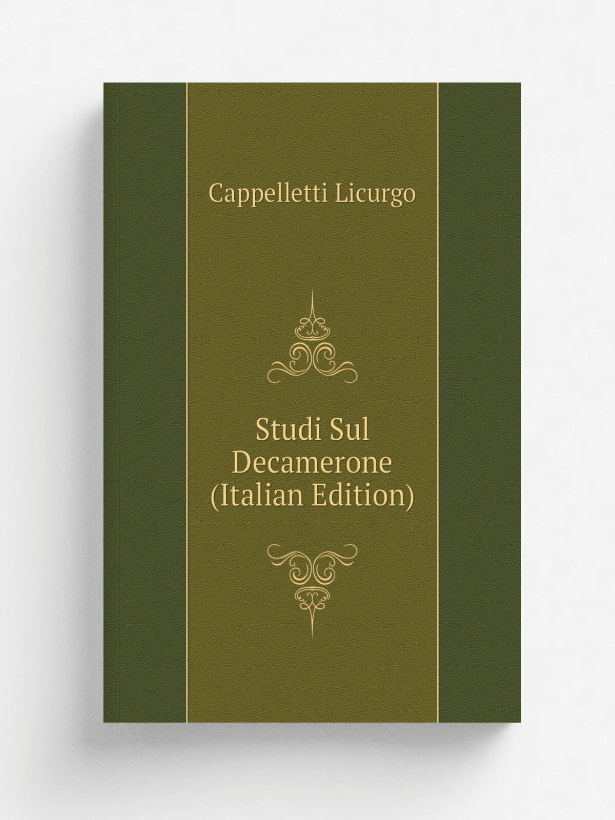 Studi Sul Decamerone (Italian Edition) | Cappelletti Licurgo | Репринт