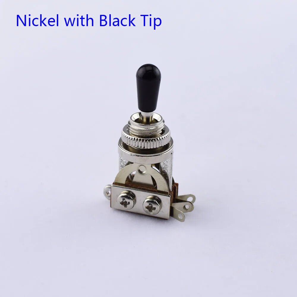 3-х позиционный переключатель Nickel with Black Tip