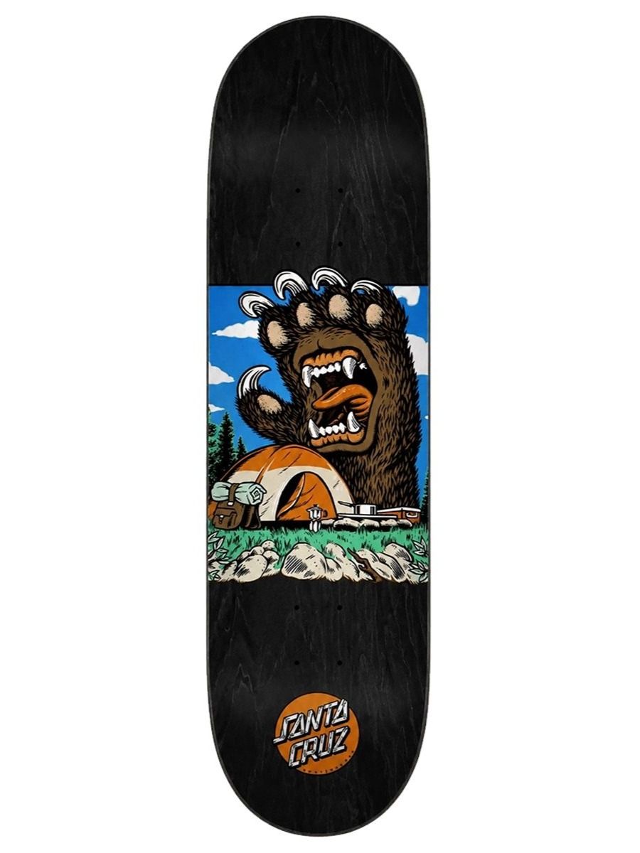 Дека для скейта Santa Cruz Screaming Grizzly Deck Black 8.5 x 32