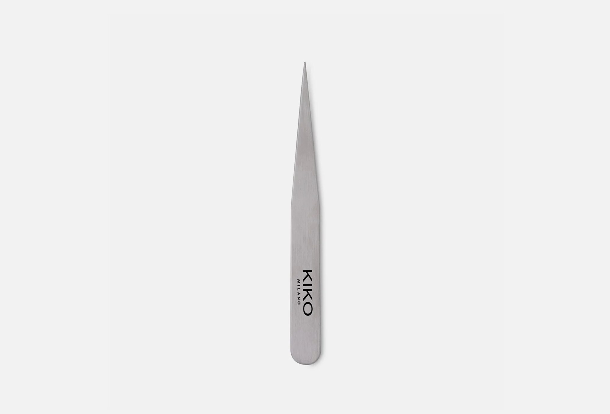 Профессиональный остроконечный пинцет для бровей KIKO MILANO POINTED TWEEZERS, 1 шт