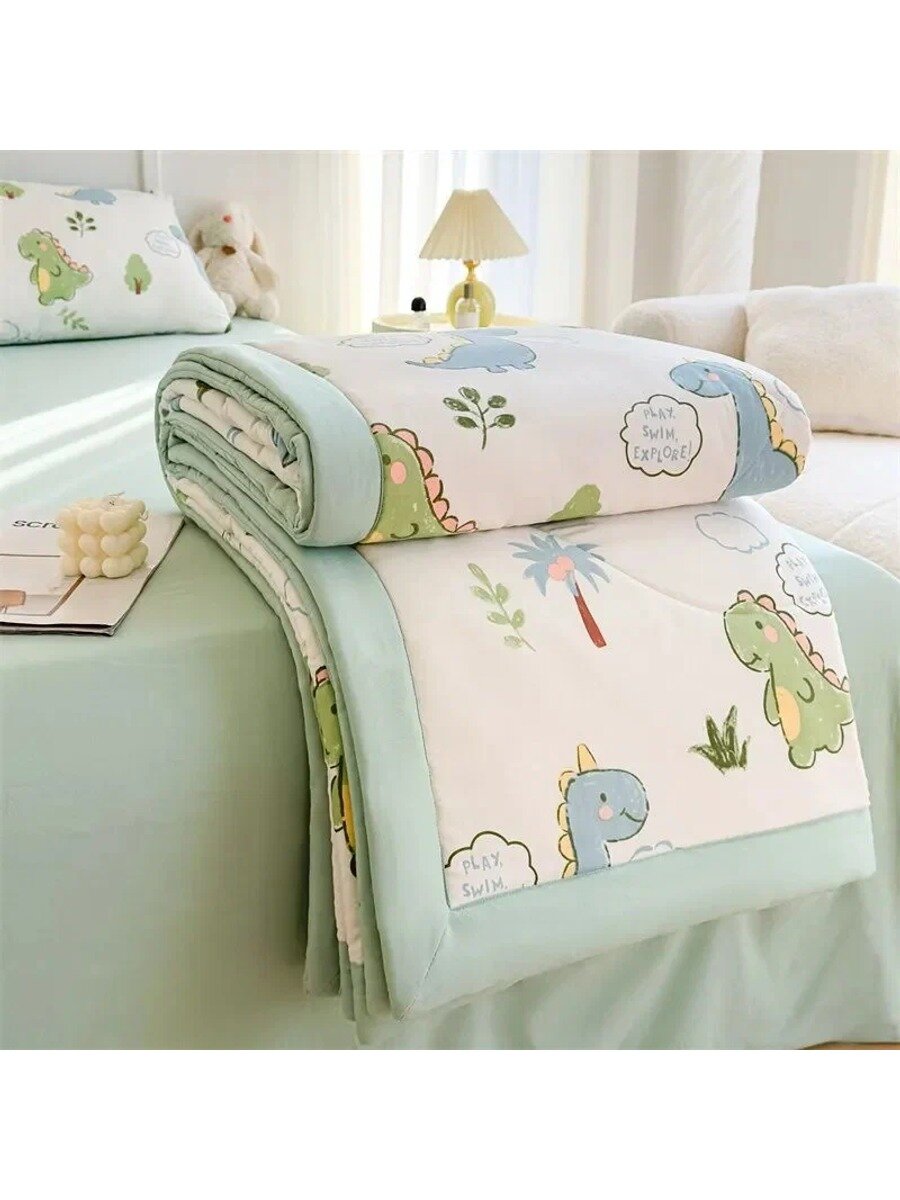 IKEA Одеяло Евро 200x230 см, Летнее, с наполнителем Хлопок, Вата, комплект из 1 шт