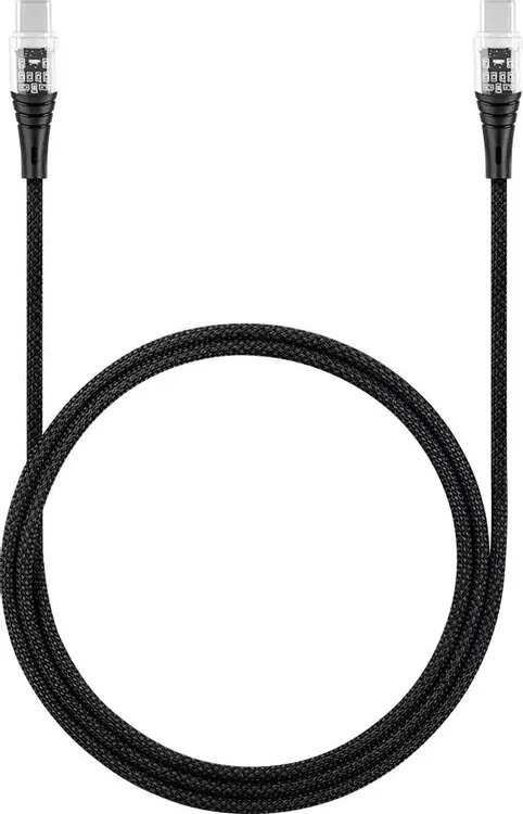Кабель TTEC 2DK58S, USB Type-C (m) - USB Type-C (m), 1.2м, черный