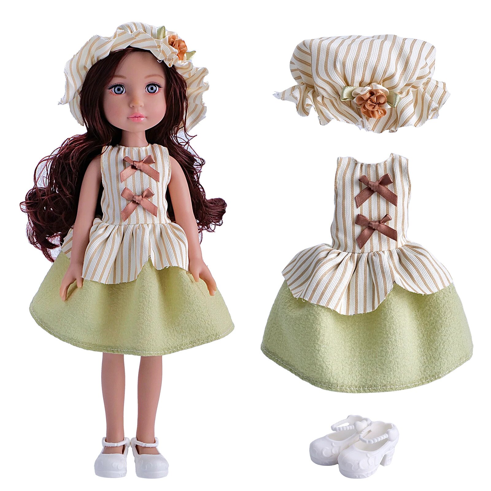 American Girl 12-дюймовая виниловая кукла с одеждой