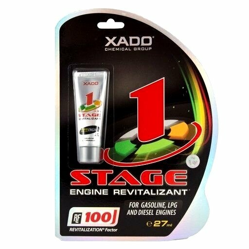 Присадка для дизельных и бензиновых двигателей XADO Revitalizant 1 Stage (27 мл)