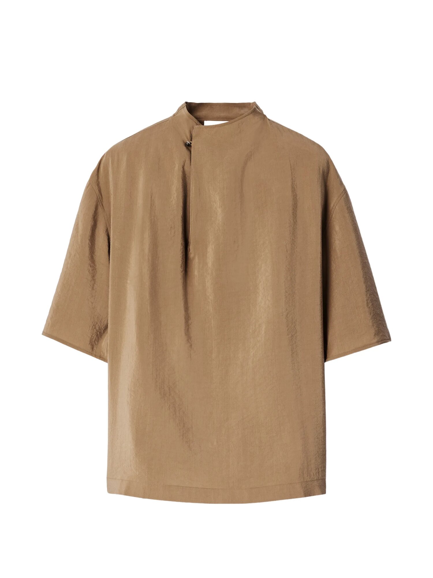 Топ Soft collar top in dry silk