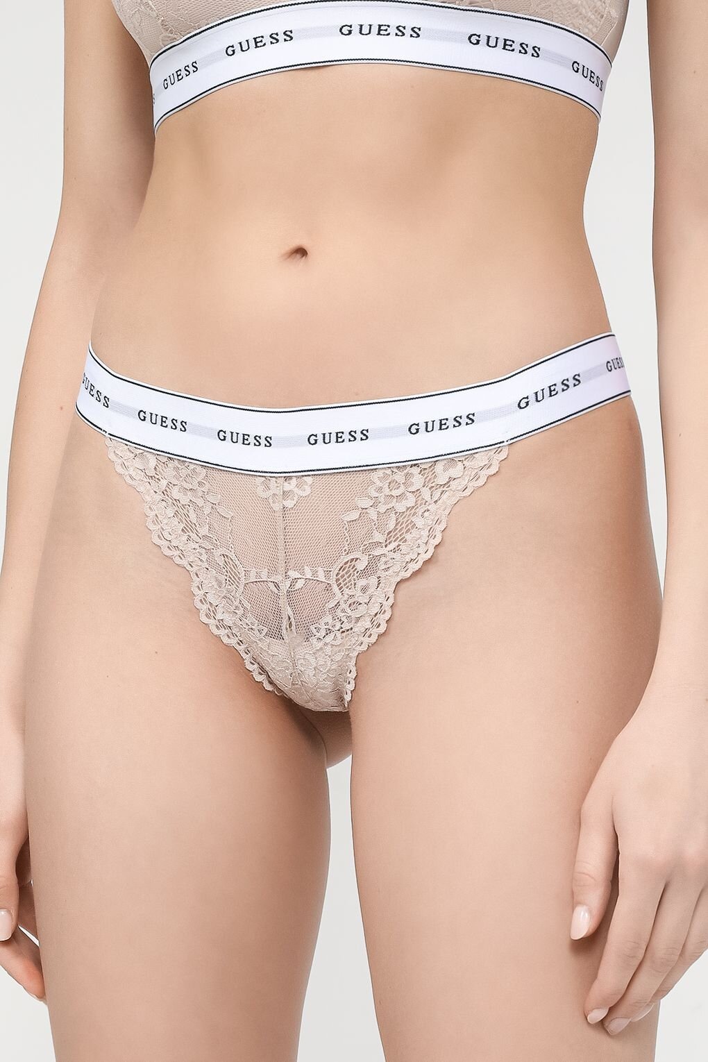 Трусы GUESS, размер M, светло-розовый