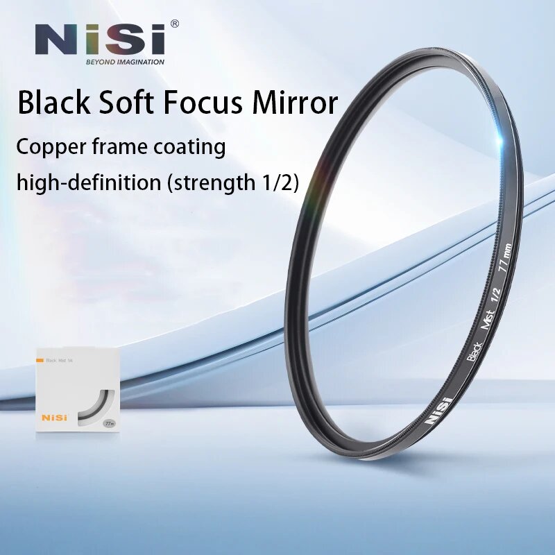 Nisi 55mm Soft Focus Mirror, CU BLACK MIST 1-2