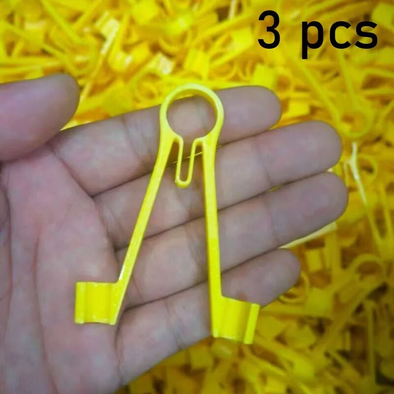 Держатели для щупов мультиметра 8 мм, набор из 3 шт. Yellow 3pcs
