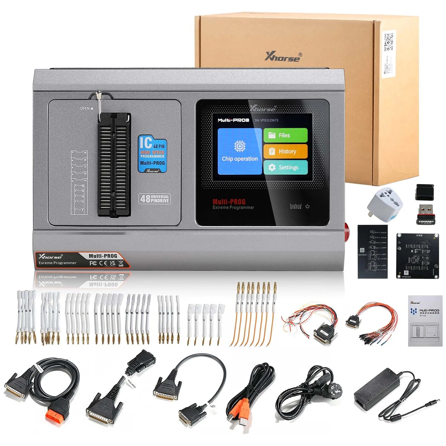 Xhorse VVDI Multi-prog ECU Programmer Программатор Pro-level Инструмент Новая поддержка Multi-prog