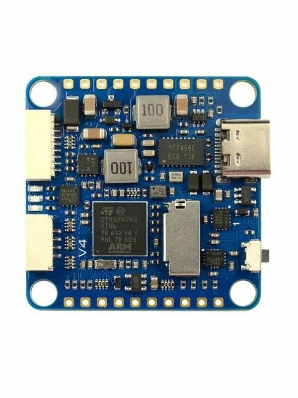 Контроллер полета MatekSys H743-SLIM V4 STM32H743 480 МГц Dual IMU OSD для FPV дронов Плата