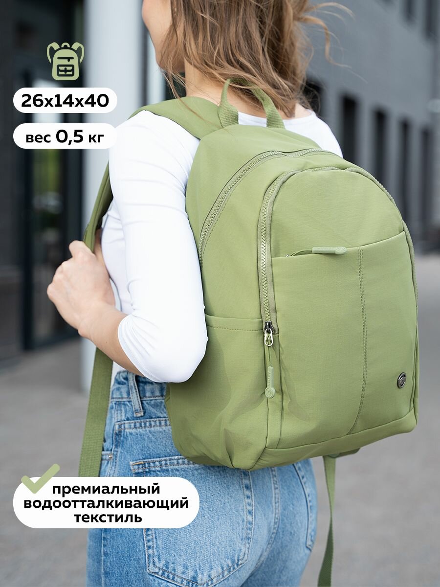Рюкзак школьный городской спортивный портфель SB42-64-(26014) green