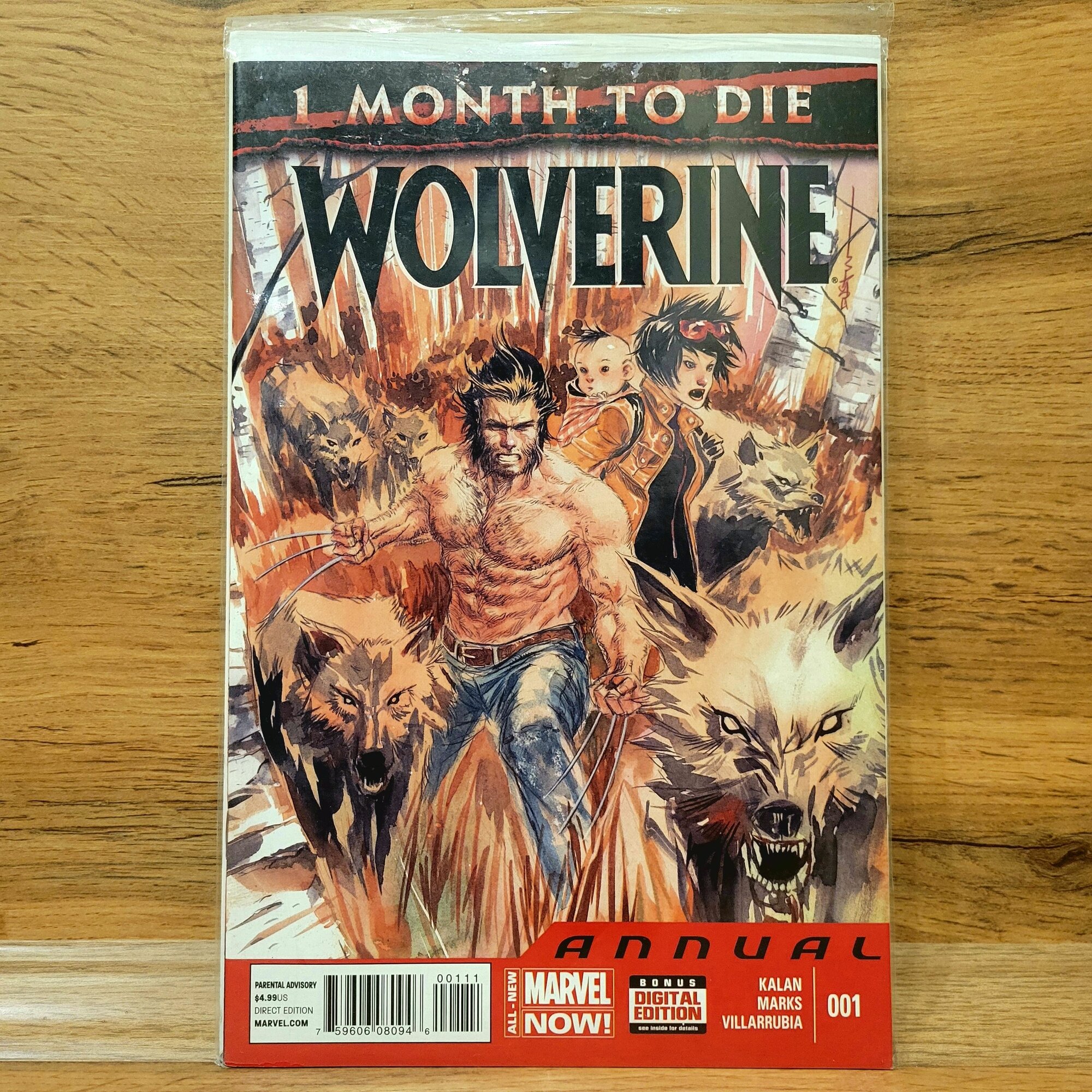Wolverine #1. Оригинальный Комикс.