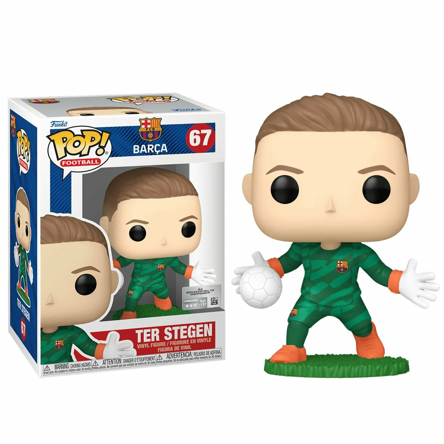 Фигурка Funko Pop Фанко поп Марк-Андре Тер Стеген (Ter Stegen) Барселона футбол 67