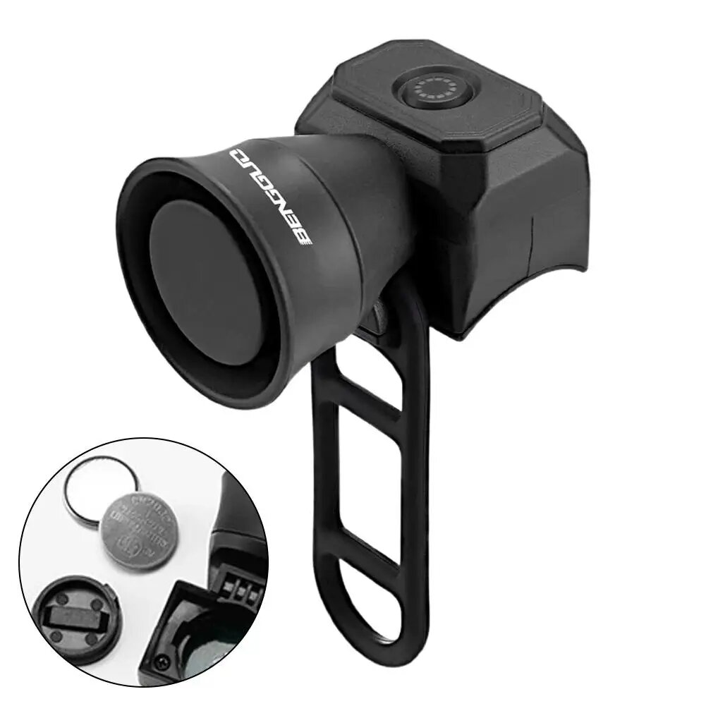 Электронный звонок для велосипеда Black A