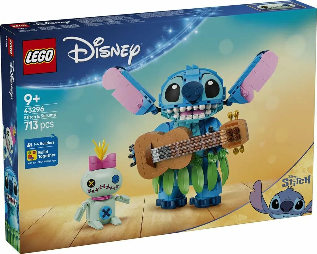 Конструктор LEGO Disney 43296 Стич и Скрамп