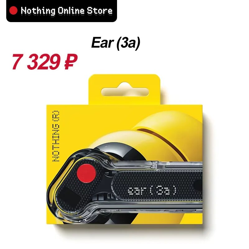 Nothing Ear (3a) наушники Желтый, Yellow
