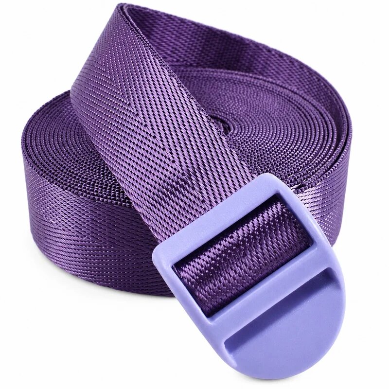 Meetee нейлоновые стропы 25/32 мм с регуляторами 5/10/20 наборов B28Purple, 32mm-5Sets