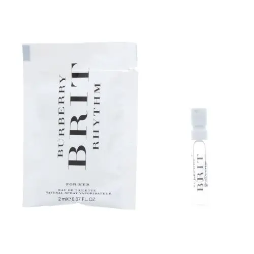 Женский аромат Burberry Brit Rhythm For Woman 2 мл пробник - Барбери Брит Ритм Фор Вумен миниатюра