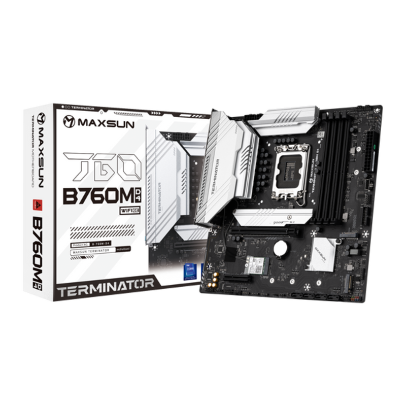 Материнская плата Maxsun Terminator B760M D4 WIFI6E