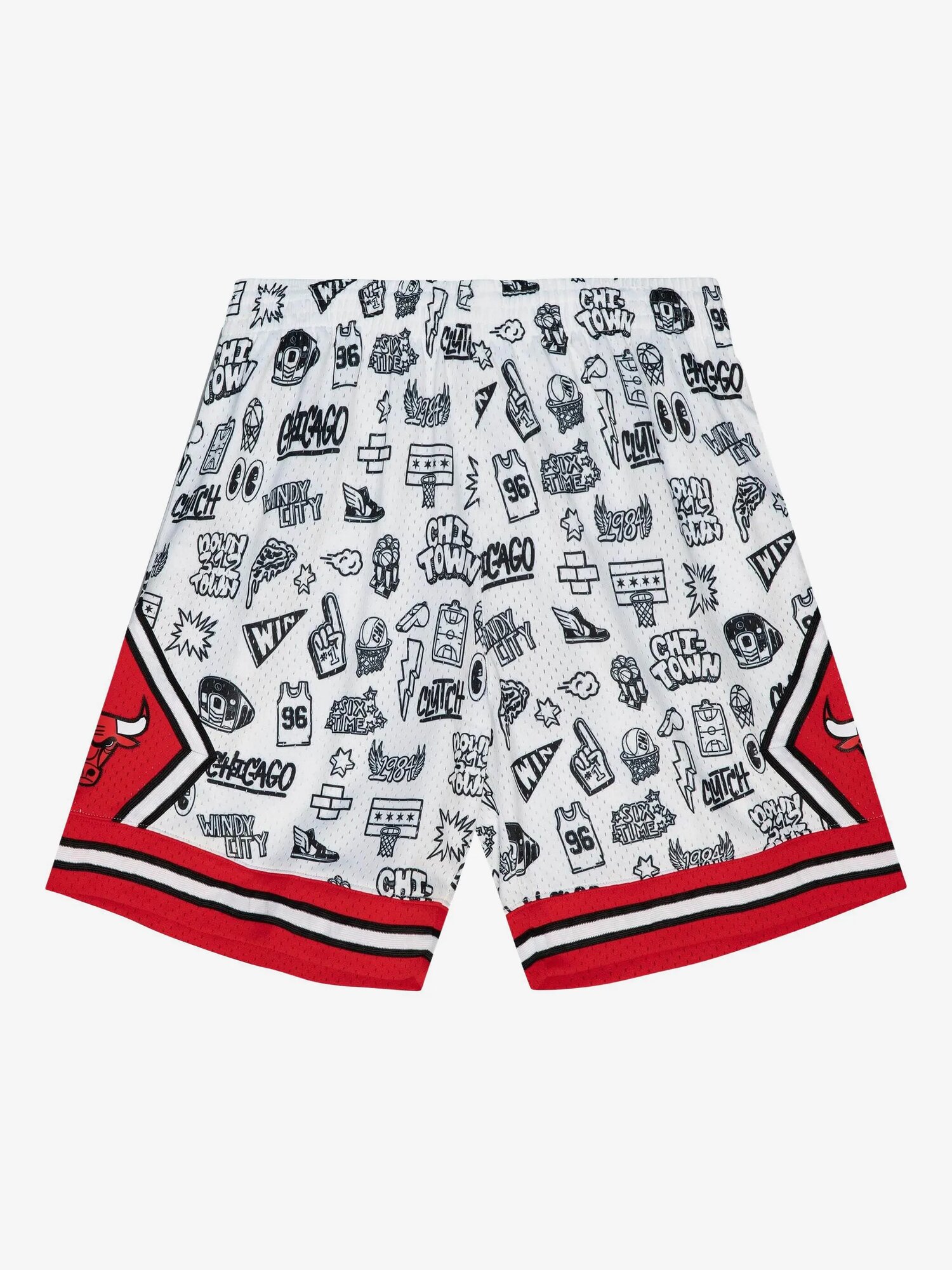 Шорты Chicago Bulls 1997 Doodle Swingman NBA