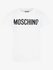 Футболка MOSCHINO, размер 116, бежевый/белый