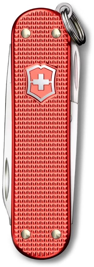 Нож перочинный Victorinox Classic SD Alox LE 2025 Stone Red (0.6221. L25) 58мм 5функц. красный подар.