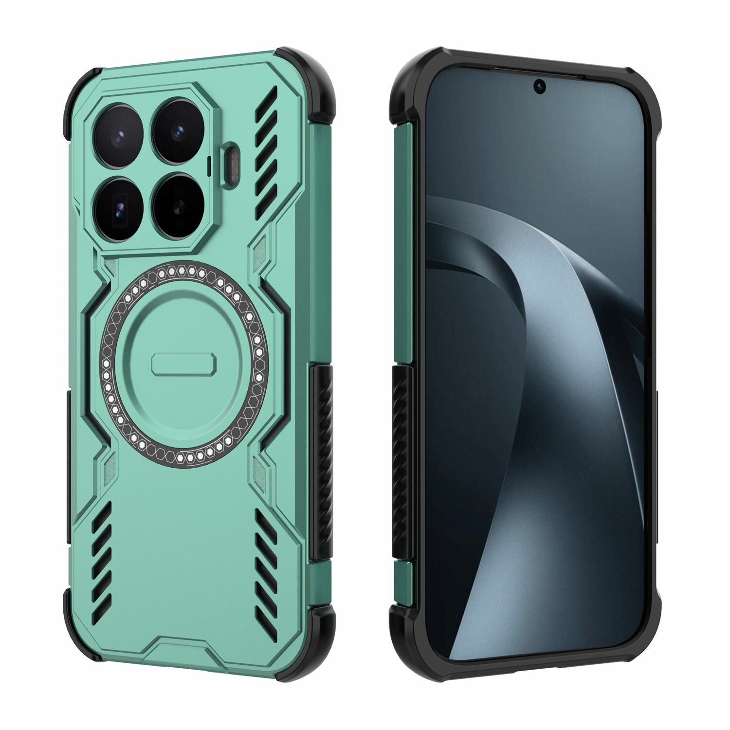 Противоударный чехол для Xiaomi 17T Pro, с защитой камеры ARMOR CASE противоударный с MagSafe