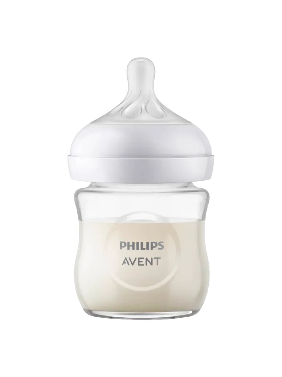 Philips Avent Бутылочка для кормления Natural Response стекло 0+ SCY930/01 120 мл 1 шт