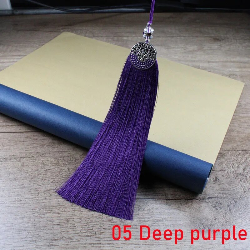 Кисточка для книги Deep purple, 15 см, 2 шт.