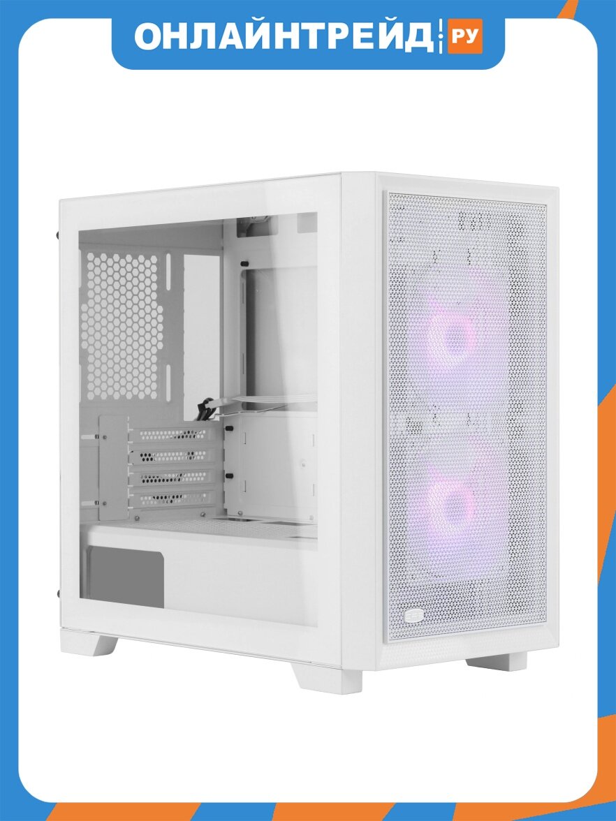 Корпус Pccooler C3D310 WH ARGB, белый