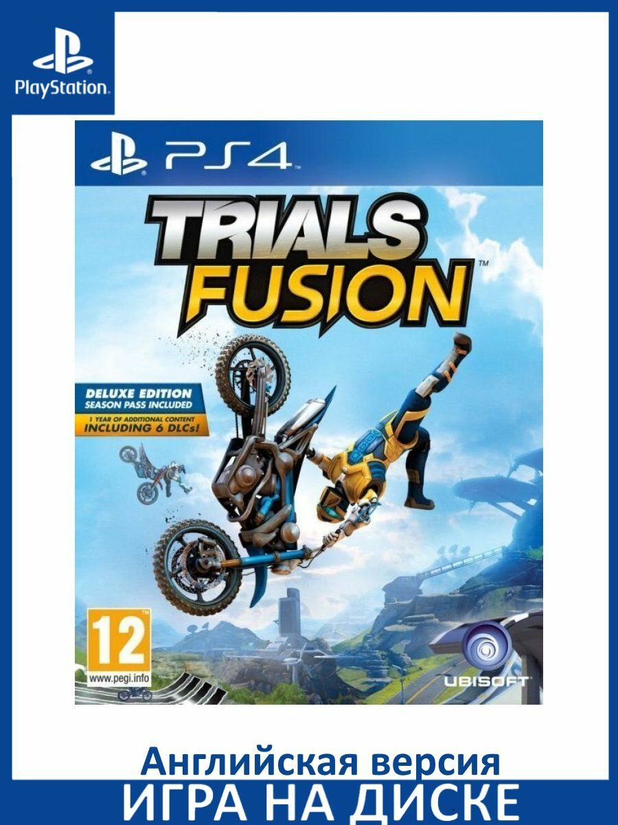 Игра Trials Fusion PS4 Диск на PlayStation 4 Английская версия