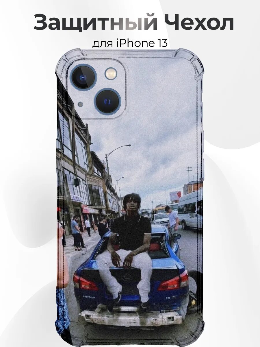 Чехол для iPhone 13 Lexus IS XE30 Без Бампера
