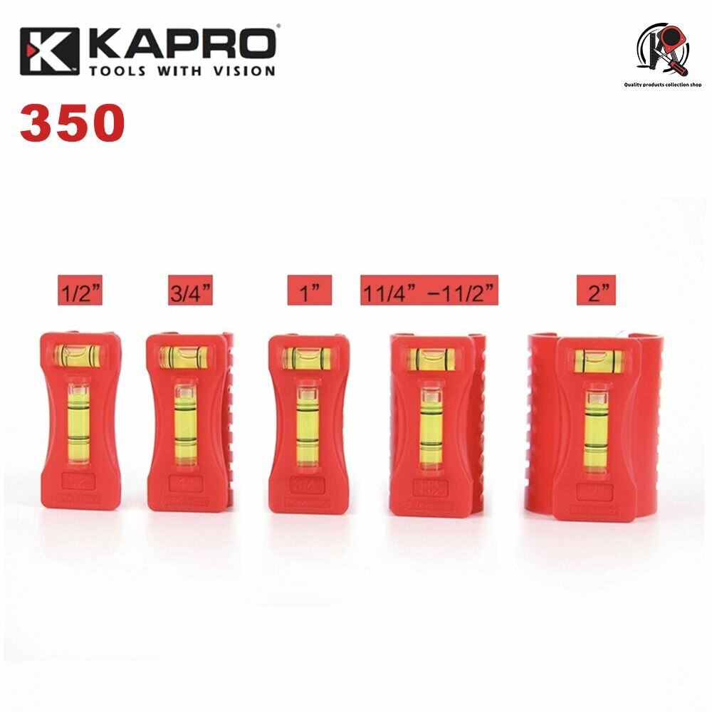 Kapro 350 Уровень строительный круглый , глазков: 2, 166 г