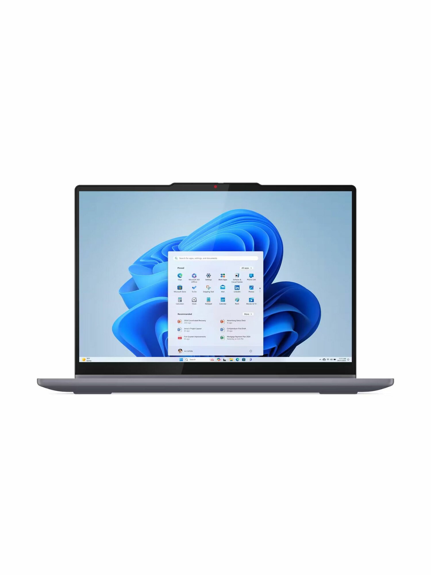 Ноутбук Lenovo IdeaPad 5 2-in-1 14AKP10 (83KT0056RK) 14/Ryzen AI5 340/16/512/Radeon840M/No OS/серый