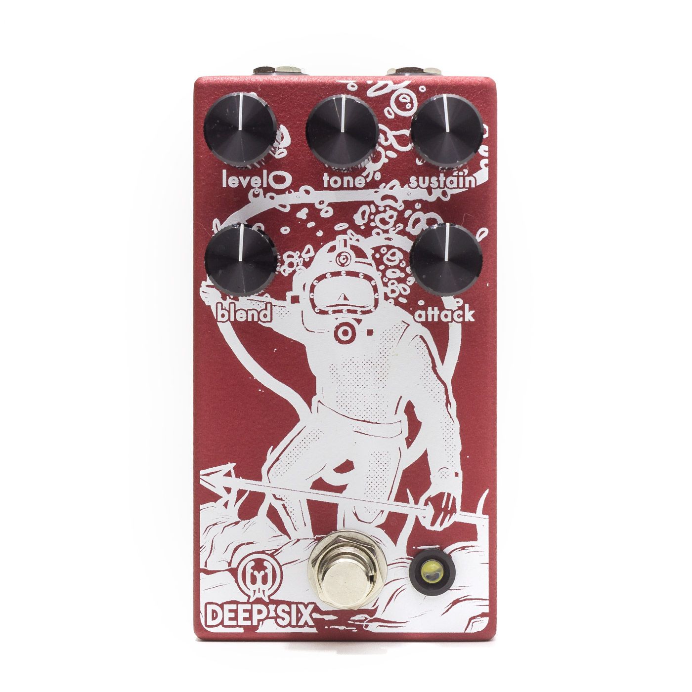 Walrus Audio Deep Six V3 Compressor - педаль эффектов (Дисконтный товар. Возможны мелкие царапины и потёртости на корпусе)
