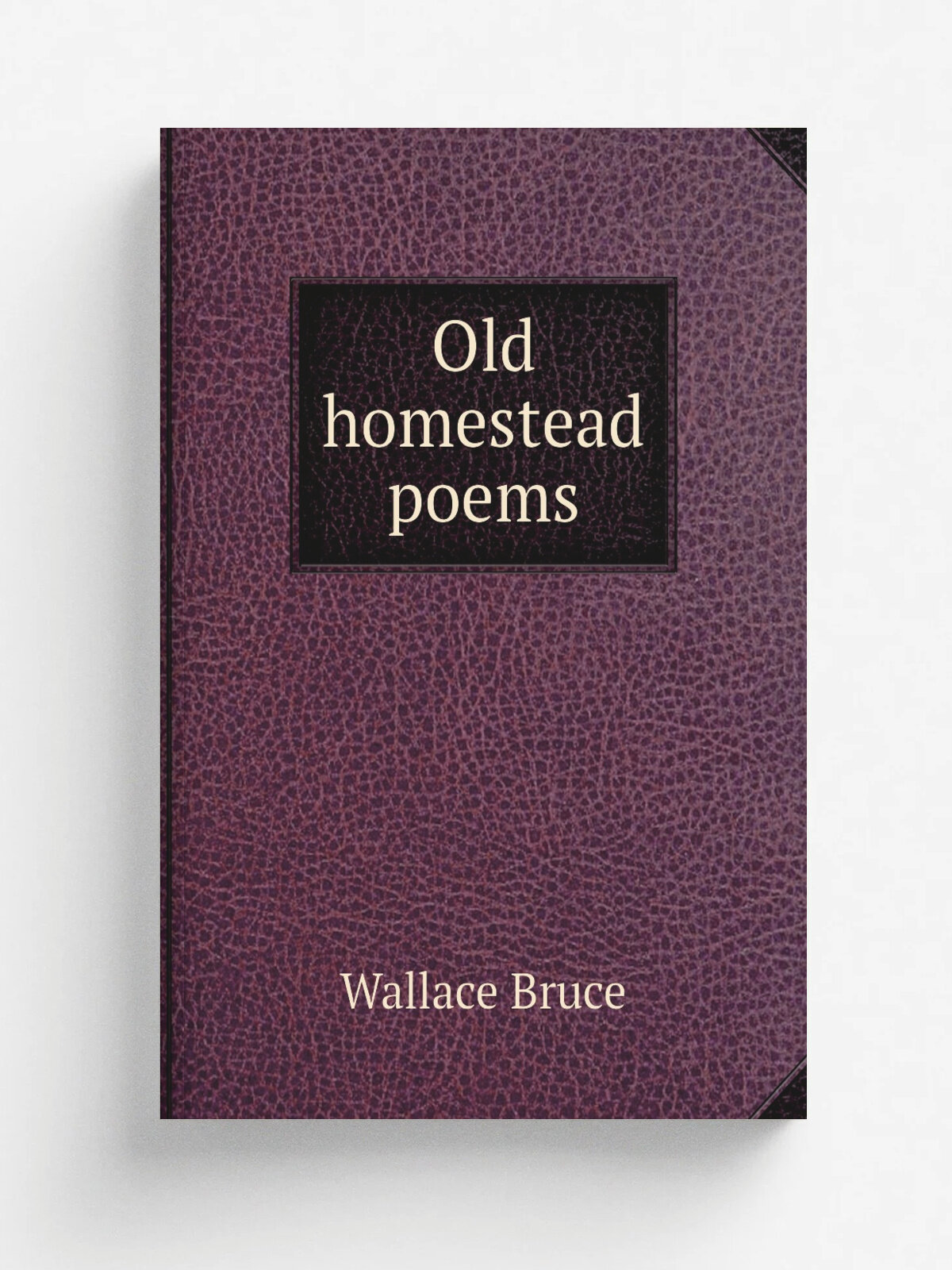 Old homestead poems | Wallace Bruce | Репринт