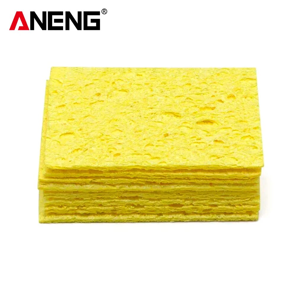 Губки для чистки паяльников ANENG желтые 10 шт