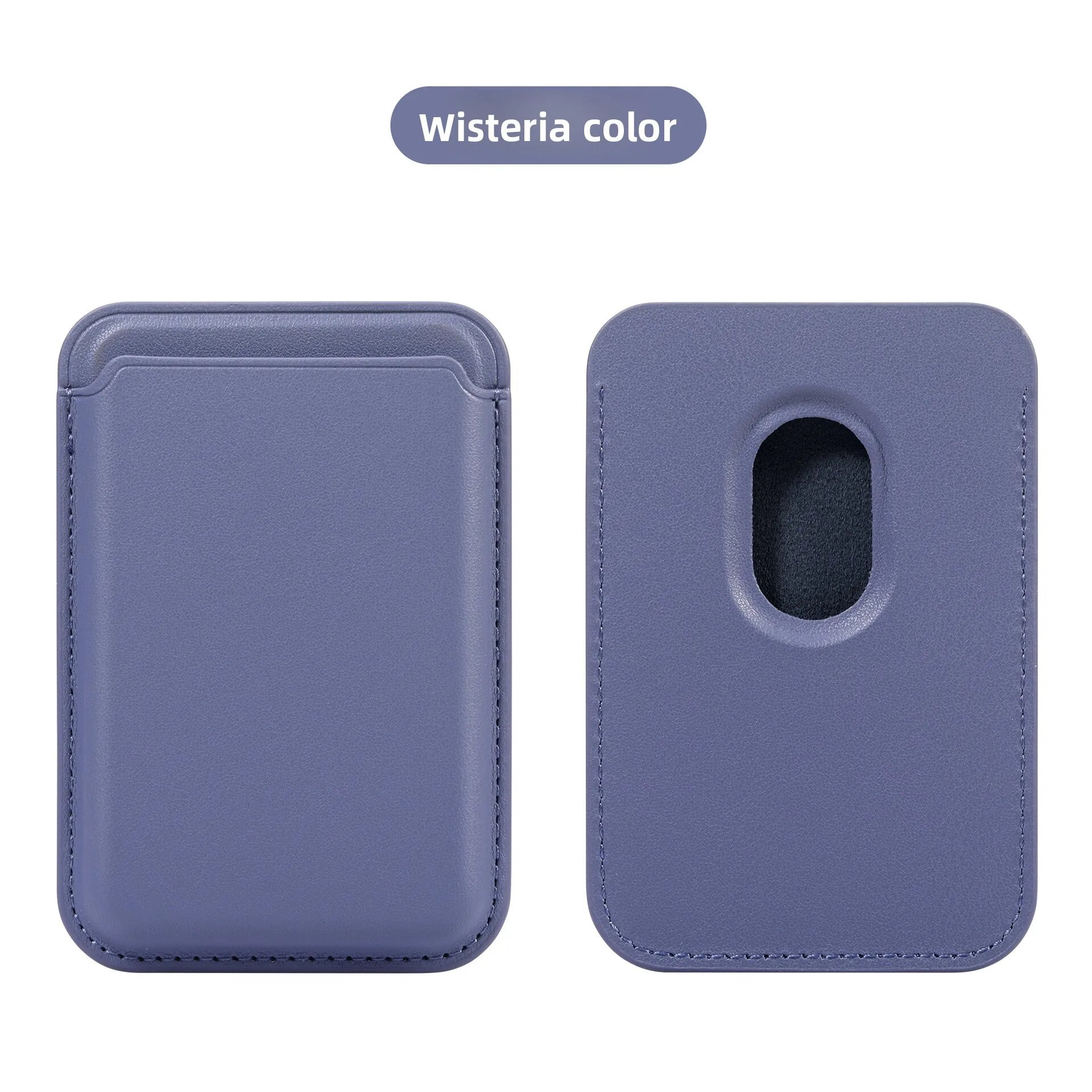 Кожаный чехол-кошелек для iPhone, Wisteria, 9