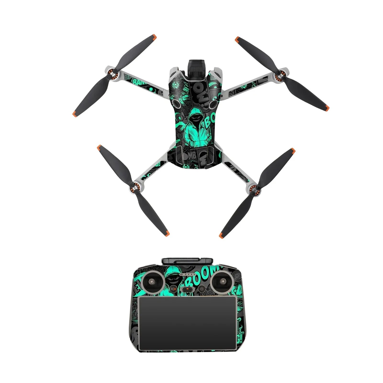 Наклейки для DJI Mini 4 Pro, Цвет: 5-for DJI-RC2